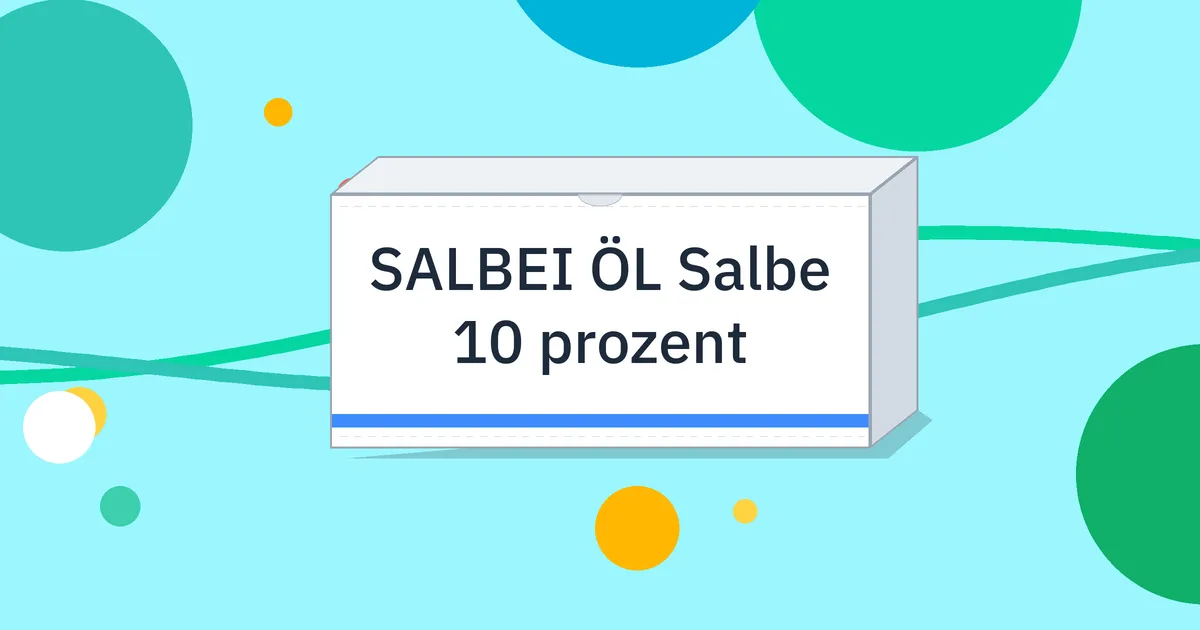 Symbolbild: Packung mit der Aufschrift SALBEI ÖL Salbe 10 prozent (PZN 18901376) – Verfügbarkeit und Bezug in Apotheken in Frankfurt am Main