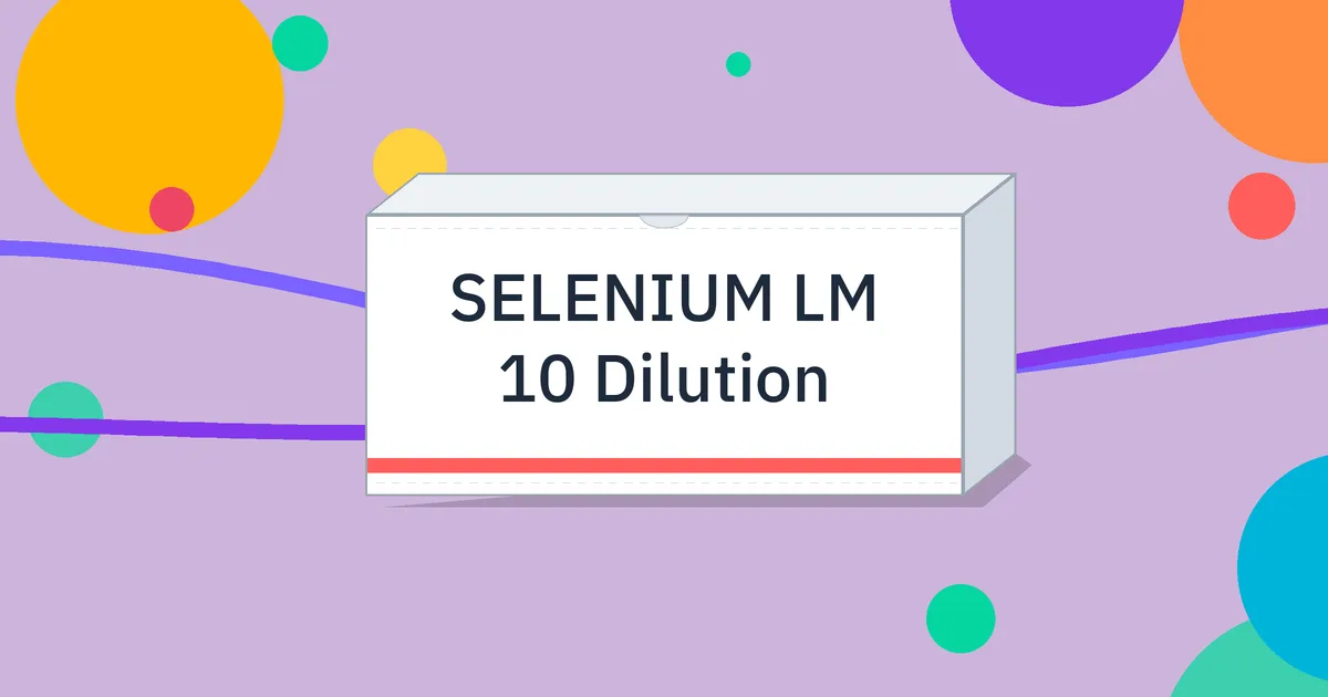 Symbolbild: Packung mit der Aufschrift SELENIUM LM 10 Dilution (PZN 13185745) – Verfügbarkeit und Bezug in Apotheken in Frankfurt am Main