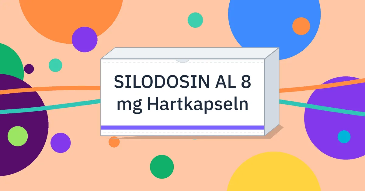 Symbolbild: Packung mit der Aufschrift SILODOSIN AL 8 mg Hartkapseln (PZN 15895818) – Verfügbarkeit und Bezug in Apotheken in Frankfurt am Main