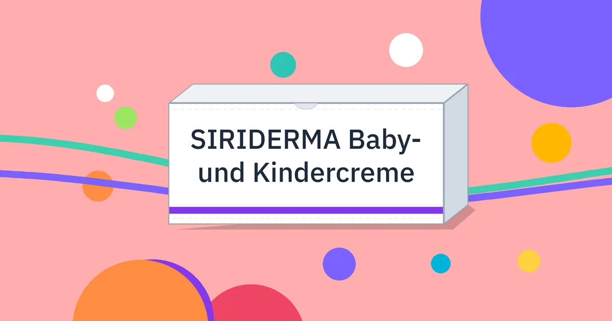 Symbolbild: Packung mit der Aufschrift SIRIDERMA Baby- und Kindercreme (PZN 17561553) – Verfügbarkeit und Bezug in Apotheken in Frankfurt am Main