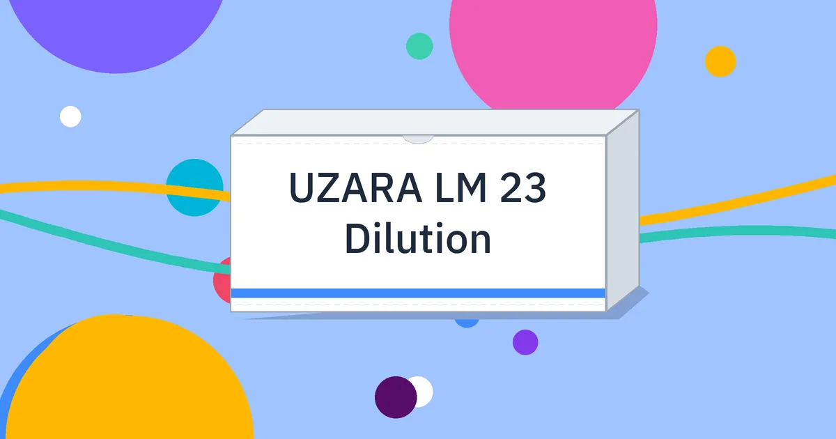 Symbolbild: Packung mit der Aufschrift UZARA LM 23 Dilution (PZN 13260151) – Verfügbarkeit und Bezug in Apotheken in Frankfurt am Main