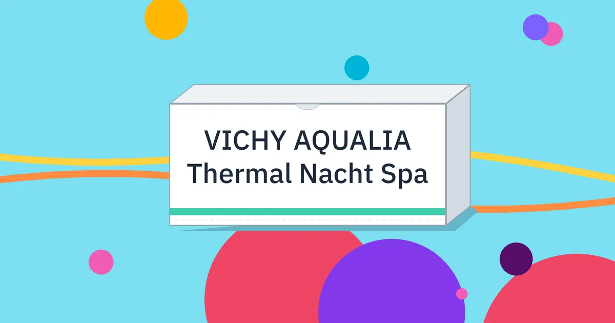 Symbolbild: Packung mit der Aufschrift VICHY AQUALIA Thermal Nacht Spa (PZN 04706955) – Verfügbarkeit und Bezug in Apotheken in Frankfurt am Main