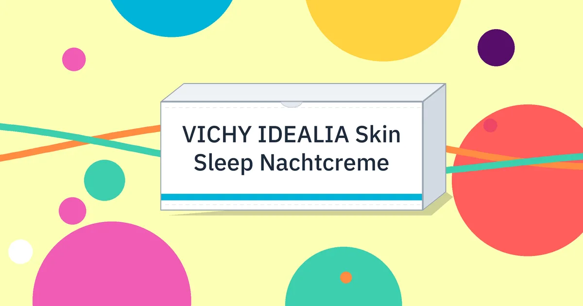 Symbolbild: Packung mit der Aufschrift VICHY IDEALIA Skin Sleep Nachtcreme (PZN 11083236) – Verfügbarkeit und Bezug in Apotheken in Frankfurt am Main