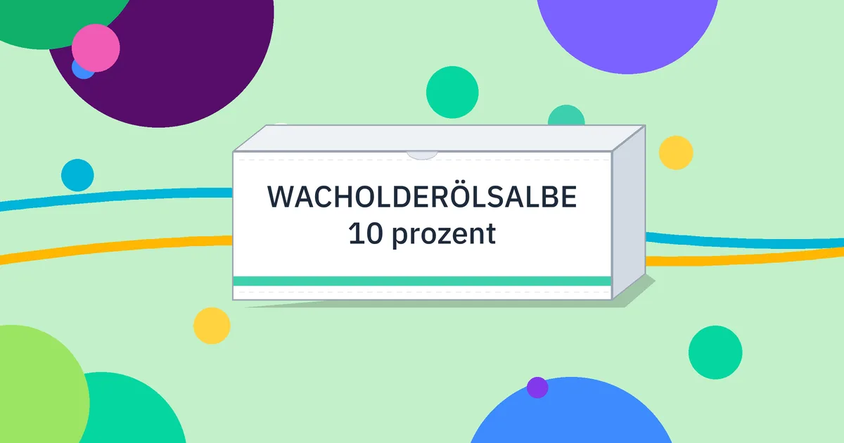 Symbolbild: Packung mit der Aufschrift WACHOLDERÖLSALBE 10 prozent (PZN 15407836) – Verfügbarkeit und Bezug in Apotheken in Frankfurt am Main