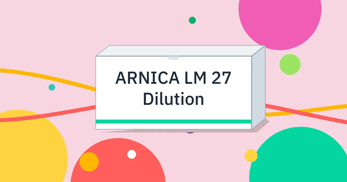 Symbolbild: Packung mit der Aufschrift ARNICA LM 27 Dilution (PZN 12770631) – Verfügbarkeit und Bezug in Apotheken in Frankfurt am Main