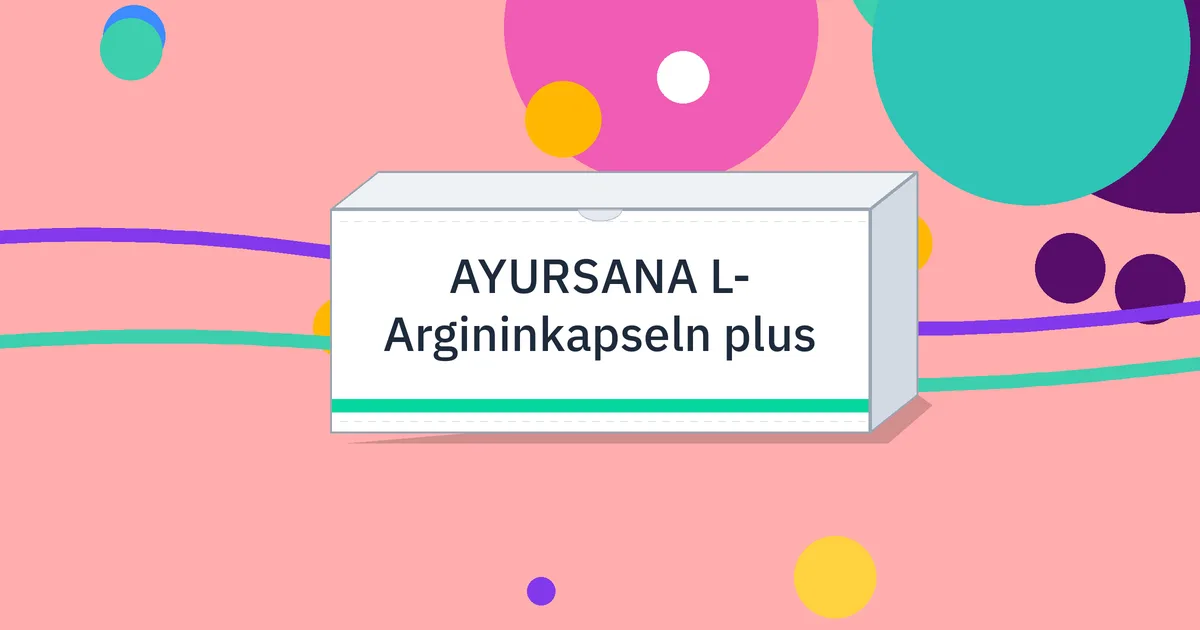 Symbolbild: Packung mit der Aufschrift AYURSANA L-Argininkapseln plus (PZN 15583786) – Verfügbarkeit und Bezug in Apotheken in Frankfurt am Main