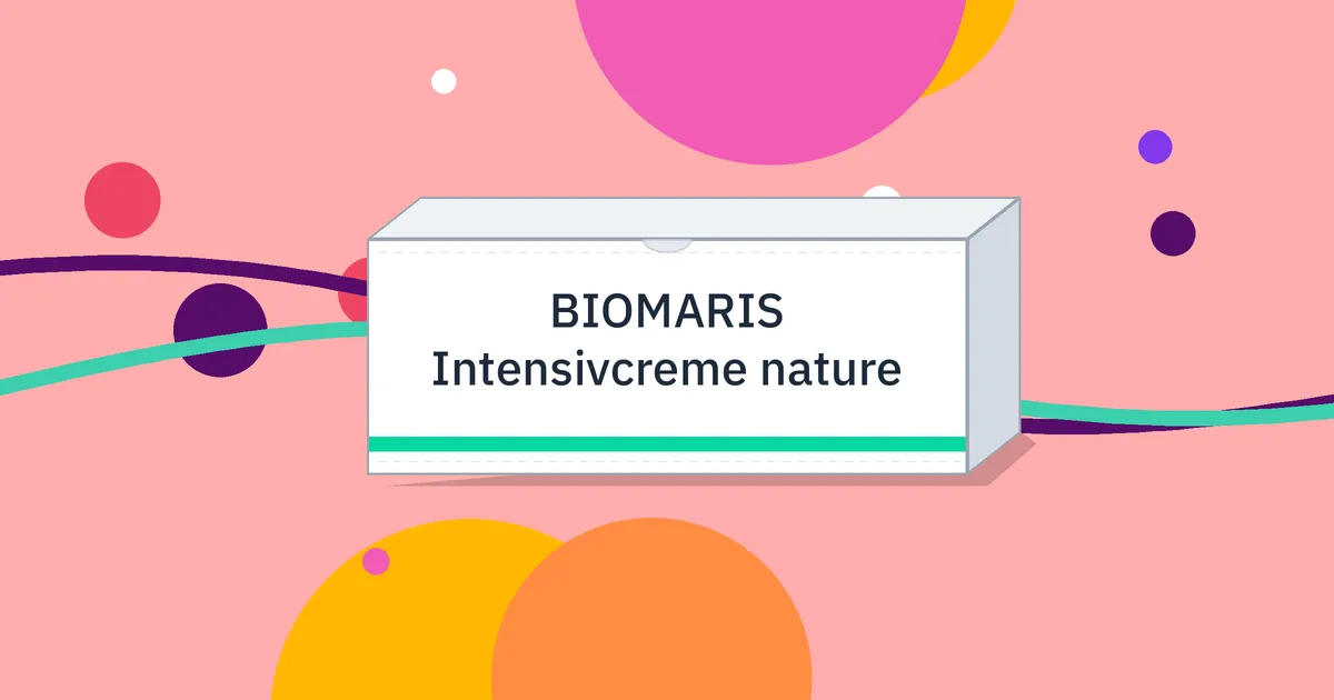 Symbolbild: Packung mit der Aufschrift BIOMARIS Intensivcreme nature (PZN 06569391) – Verfügbarkeit und Bezug in Apotheken in Frankfurt am Main