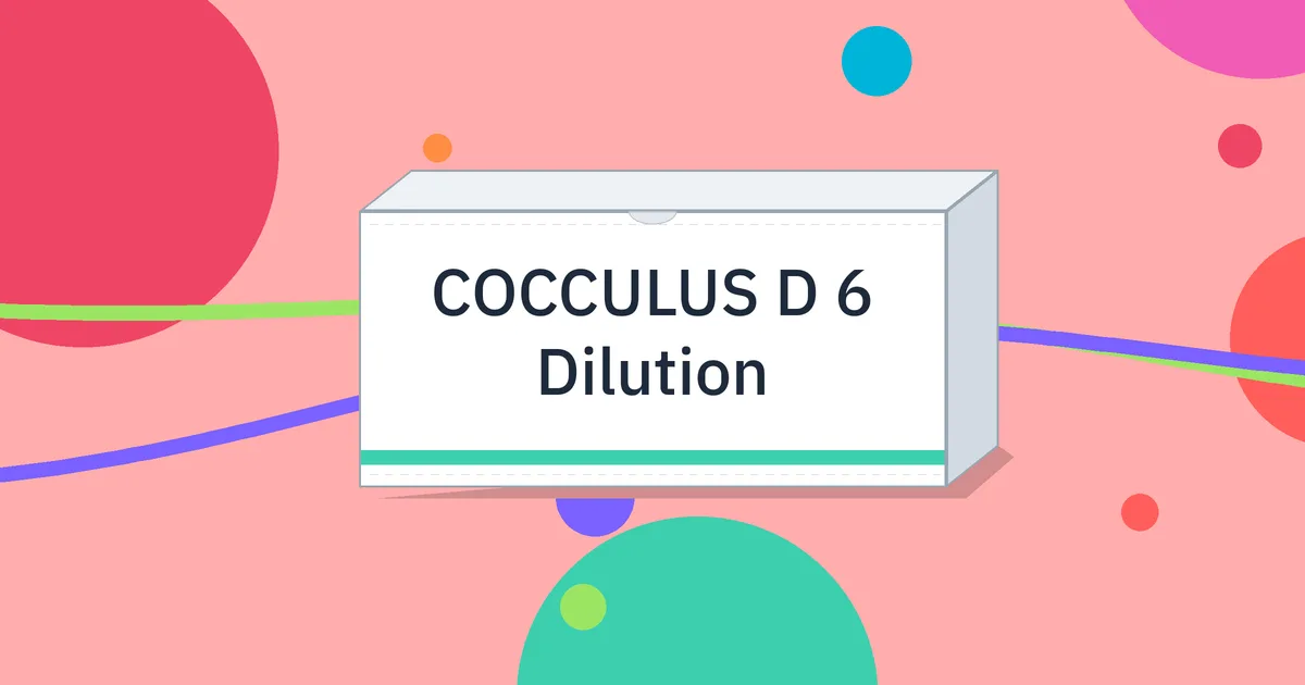 Symbolbild: Packung mit der Aufschrift COCCULUS D 6 Dilution (PZN 01766649) – Verfügbarkeit und Bezug in Apotheken in Frankfurt am Main