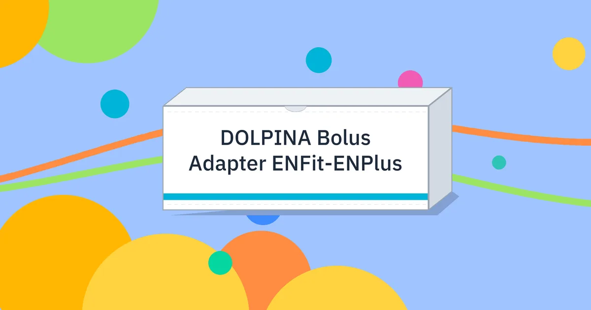 Symbolbild: Packung mit der Aufschrift DOLPINA Bolus Adapter ENFit-ENPlus (PZN 17876245) – Verfügbarkeit und Bezug in Apotheken in Frankfurt am Main
