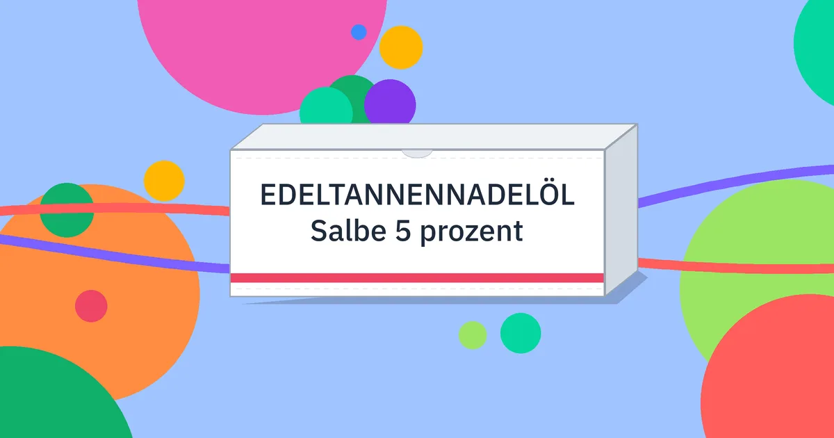 Symbolbild: Packung mit der Aufschrift EDELTANNENNADELÖL Salbe 5 prozent (PZN 18900589) – Verfügbarkeit und Bezug in Apotheken in Frankfurt am Main