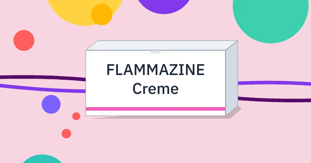Symbolbild: Packung mit der Aufschrift FLAMMAZINE Creme (PZN 02588173) – Verfügbarkeit und Bezug in Apotheken in Frankfurt am Main