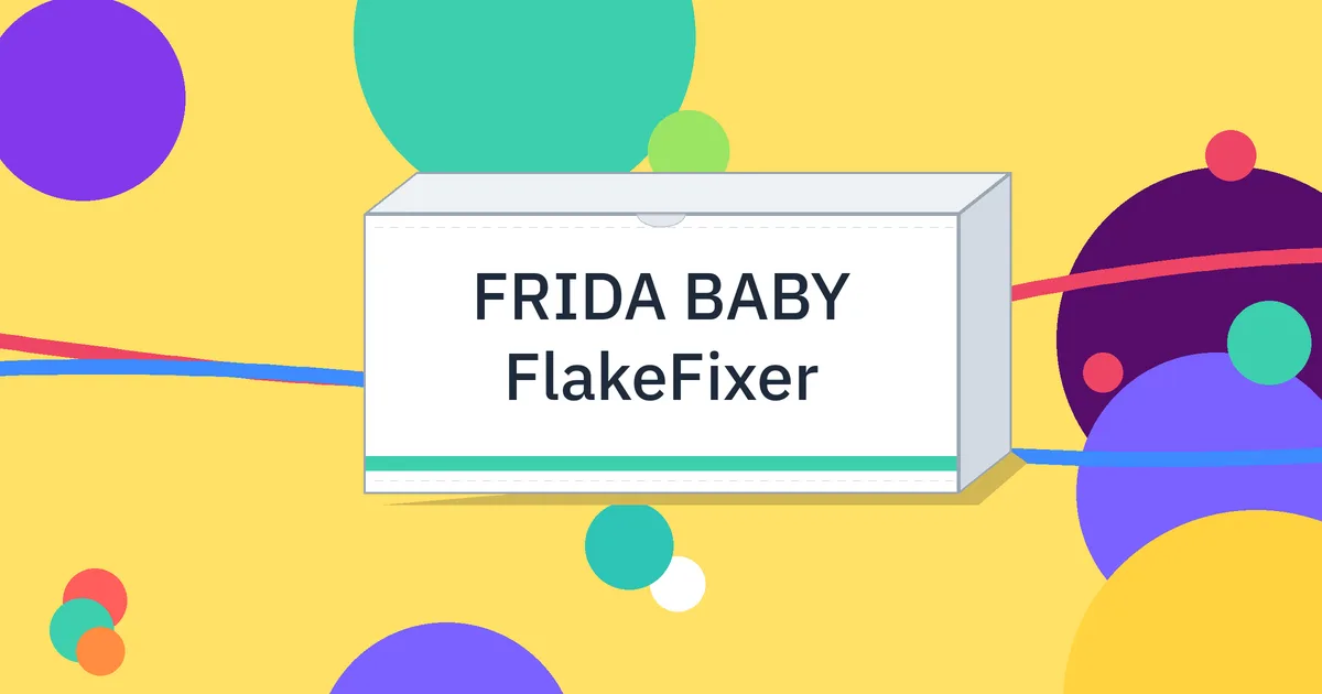 Symbolbild: Packung mit der Aufschrift FRIDA BABY FlakeFixer (PZN 19140755) – Verfügbarkeit und Bezug in Apotheken in Frankfurt am Main