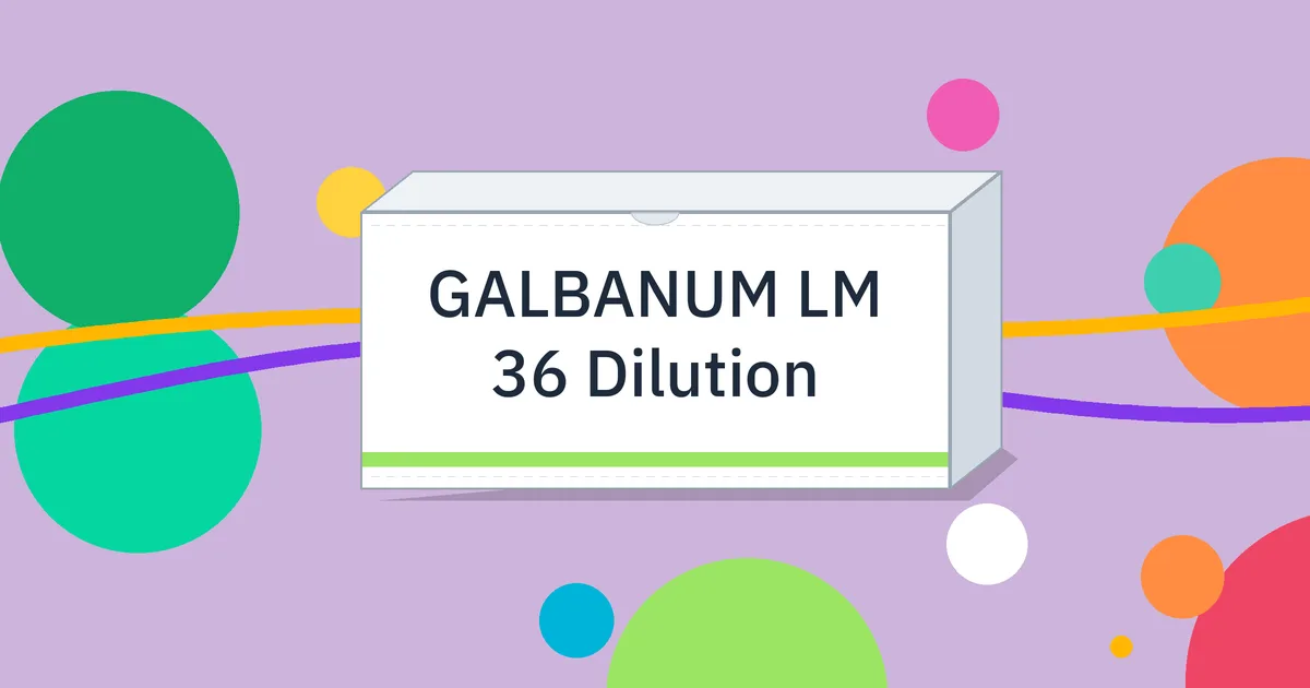 Symbolbild: Packung mit der Aufschrift GALBANUM LM 36 Dilution (PZN 13495523) – Verfügbarkeit und Bezug in Apotheken in Frankfurt am Main