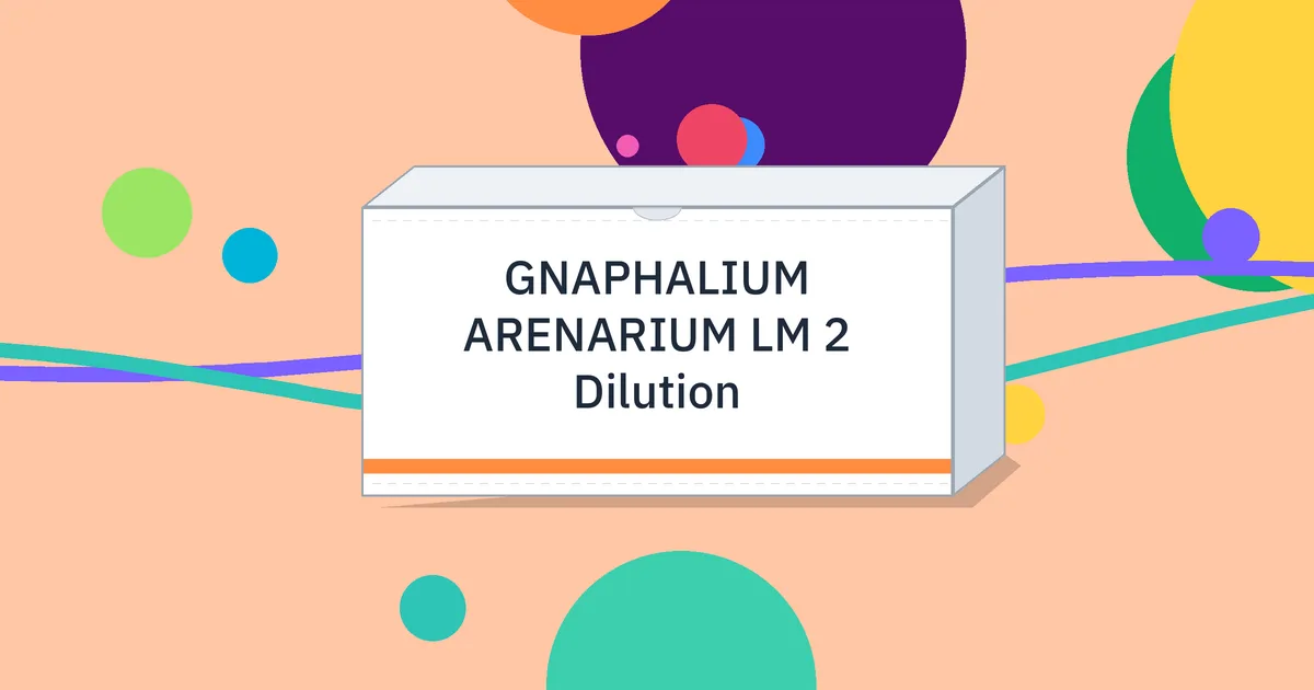 Symbolbild: Packung mit der Aufschrift GNAPHALIUM ARENARIUM LM 2 Dilution (PZN 13544552) – Verfügbarkeit und Bezug in Apotheken in Frankfurt am Main