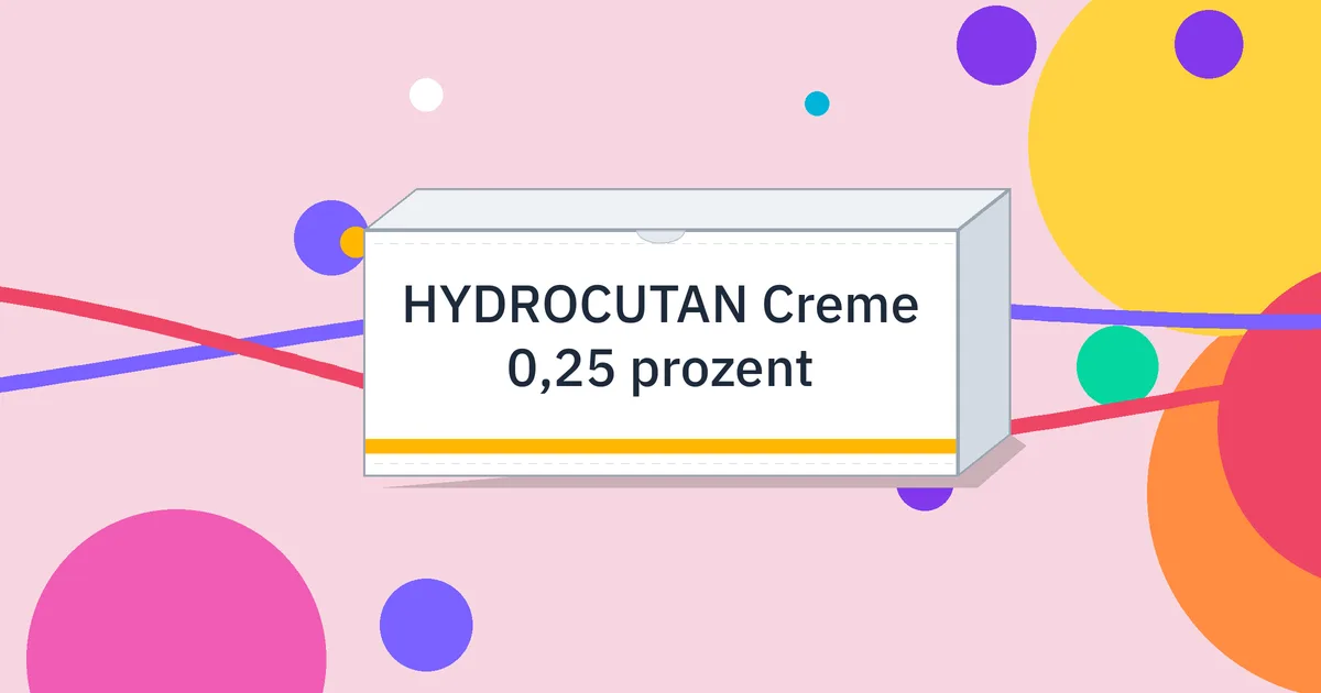Symbolbild: Packung mit der Aufschrift HYDROCUTAN Creme 0,25 prozent (PZN 01138723) – Verfügbarkeit und Bezug in Apotheken in Frankfurt am Main