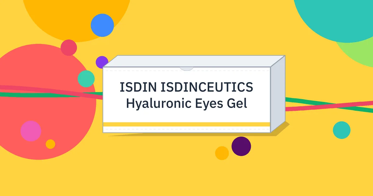 Symbolbild: Packung mit der Aufschrift ISDIN ISDINCEUTICS Hyaluronic Eyes Gel (PZN 18883112) – Verfügbarkeit und Bezug in Apotheken in Frankfurt am Main