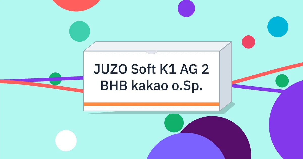Symbolbild: Packung mit der Aufschrift JUZO Soft K1 AG 2 BHB kakao o.Sp. (PZN 14821858) – Verfügbarkeit und Bezug in Apotheken in Frankfurt am Main