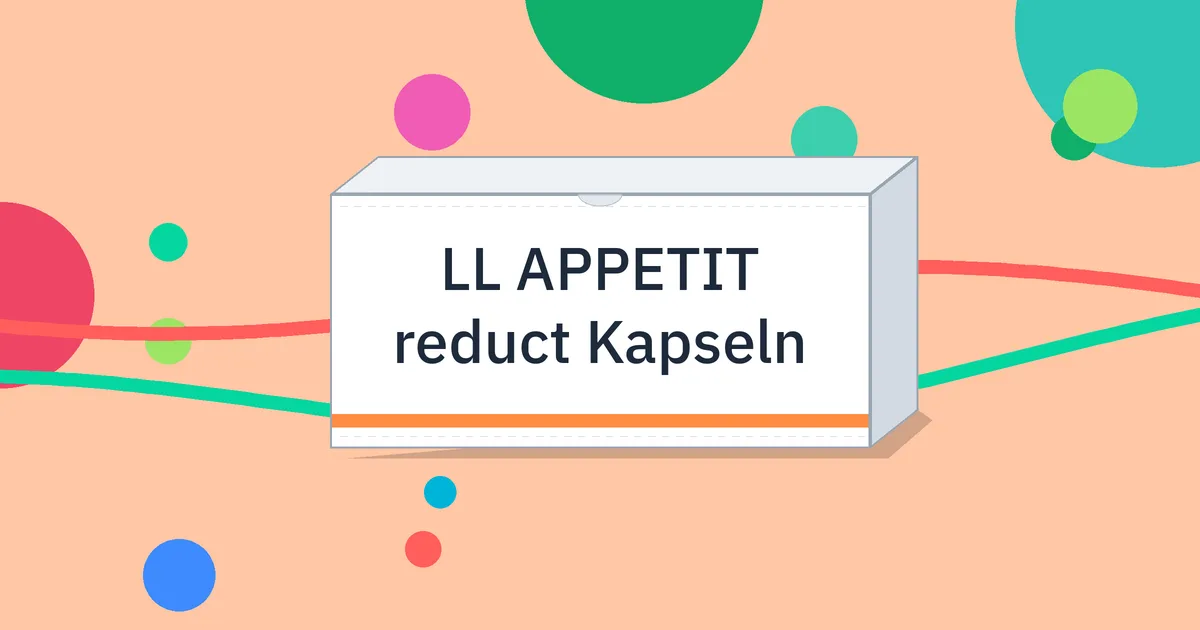 Symbolbild: Packung mit der Aufschrift LL APPETIT reduct Kapseln (PZN 20918059) – Verfügbarkeit und Bezug in Apotheken in Frankfurt am Main