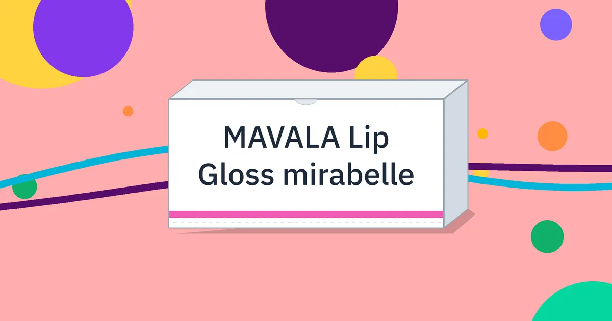 Symbolbild: Packung mit der Aufschrift MAVALA Lip Gloss mirabelle (PZN 19450415) – Verfügbarkeit und Bezug in Apotheken in Frankfurt am Main