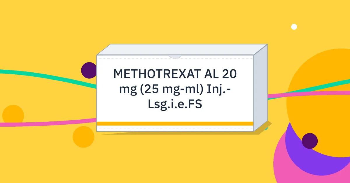 Symbolbild: Packung mit der Aufschrift METHOTREXAT AL 20 mg (25 mg-ml) Inj.-Lsg.i.e.FS (PZN 18725264) – Verfügbarkeit und Bezug in Apotheken in Frankfurt am Main
