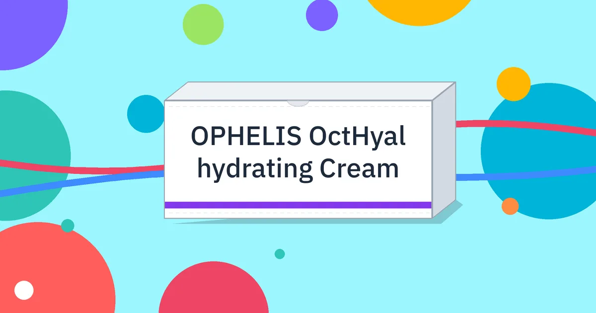 Symbolbild: Packung mit der Aufschrift OPHELIS OctHyal hydrating Cream (PZN 19427327) – Verfügbarkeit und Bezug in Apotheken in Frankfurt am Main