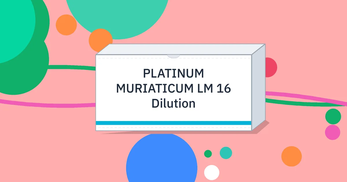Symbolbild: Packung mit der Aufschrift PLATINUM MURIATICUM LM 16 Dilution (PZN 13648116) – Verfügbarkeit und Bezug in Apotheken in Frankfurt am Main