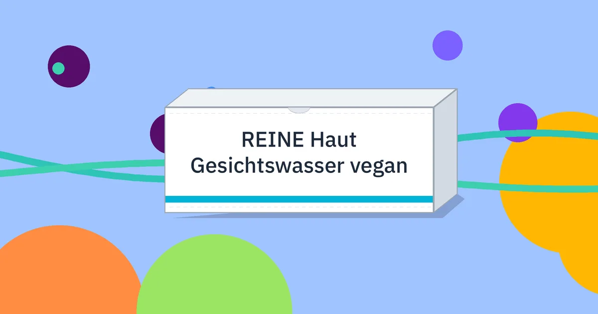 Symbolbild: Packung mit der Aufschrift REINE Haut Gesichtswasser vegan (PZN 15251216) – Verfügbarkeit und Bezug in Apotheken in Frankfurt am Main