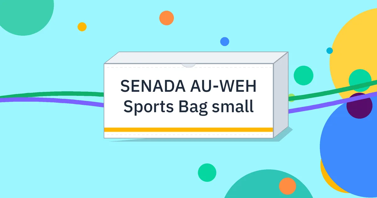 Symbolbild: Packung mit der Aufschrift SENADA AU-WEH Sports Bag small (PZN 09273366) – Verfügbarkeit und Bezug in Apotheken in Frankfurt am Main