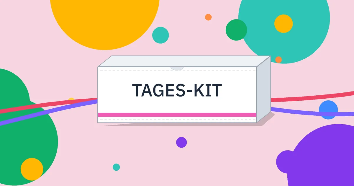 Symbolbild: Packung mit der Aufschrift TAGES-KIT (PZN 20329676) – Verfügbarkeit und Bezug in Apotheken in Frankfurt am Main