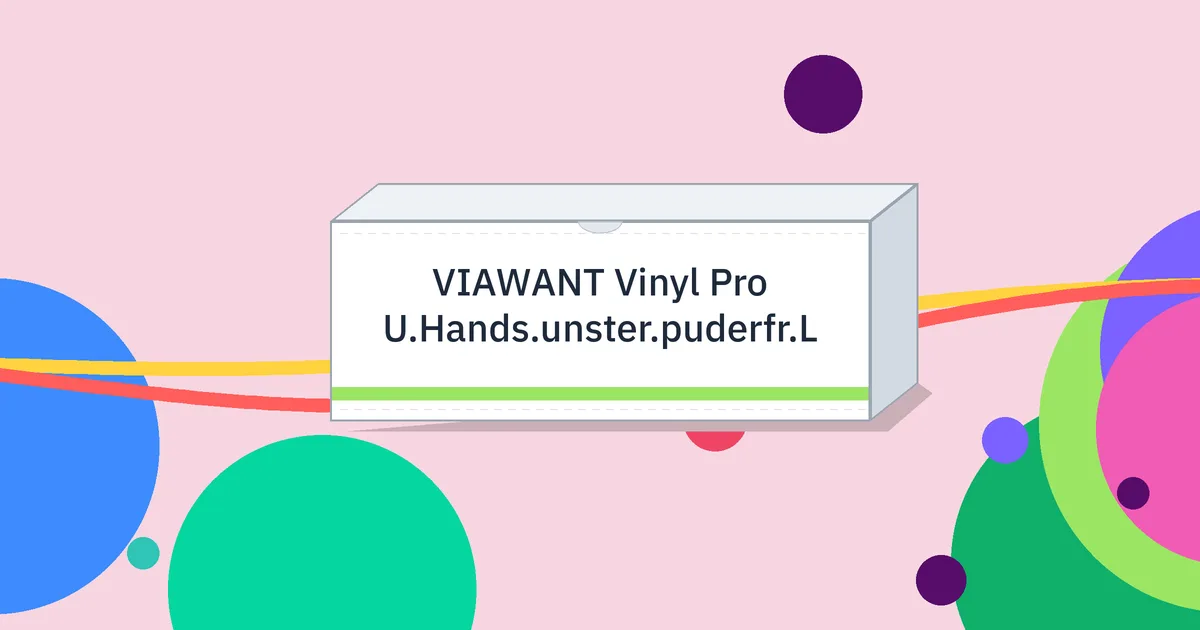 Symbolbild: Packung mit der Aufschrift VIAWANT Vinyl Pro U.Hands.unster.puderfr.L (PZN 12493918) – Verfügbarkeit und Bezug in Apotheken in Frankfurt am Main