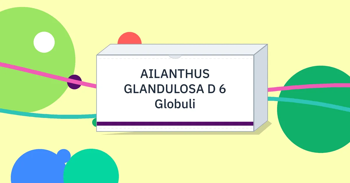 Symbolbild: Packung mit der Aufschrift AILANTHUS GLANDULOSA D 6 Globuli (PZN 07157905) – Verfügbarkeit und Bezug in Apotheken in Frankfurt am Main