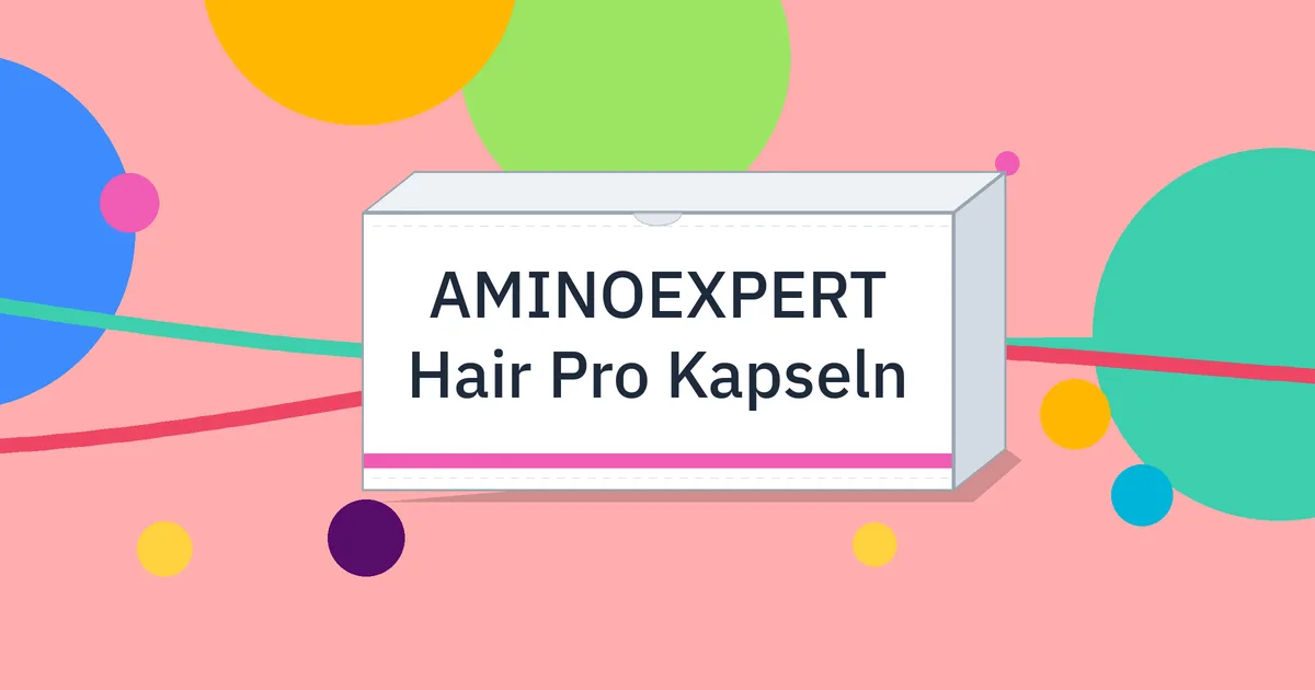 Symbolbild: Packung mit der Aufschrift AMINOEXPERT Hair Pro Kapseln (PZN 19831241) – Verfügbarkeit und Bezug in Apotheken in Frankfurt am Main