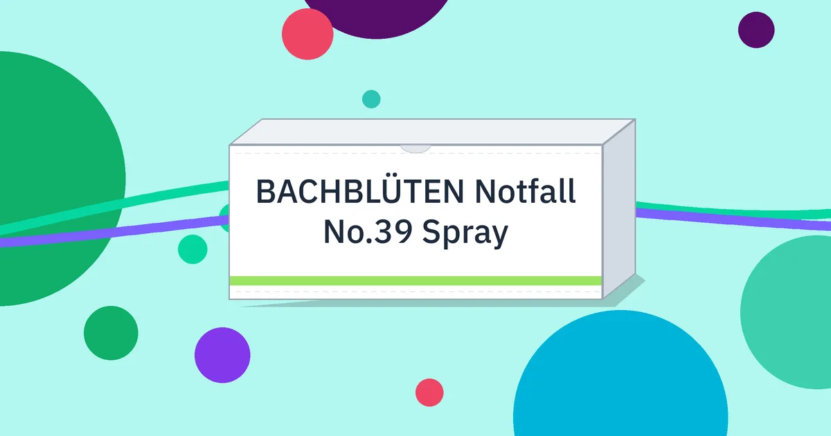 Symbolbild: Packung mit der Aufschrift BACHBLÜTEN Notfall No.39 Spray (PZN 09773086) – Verfügbarkeit und Bezug in Apotheken in Frankfurt am Main
