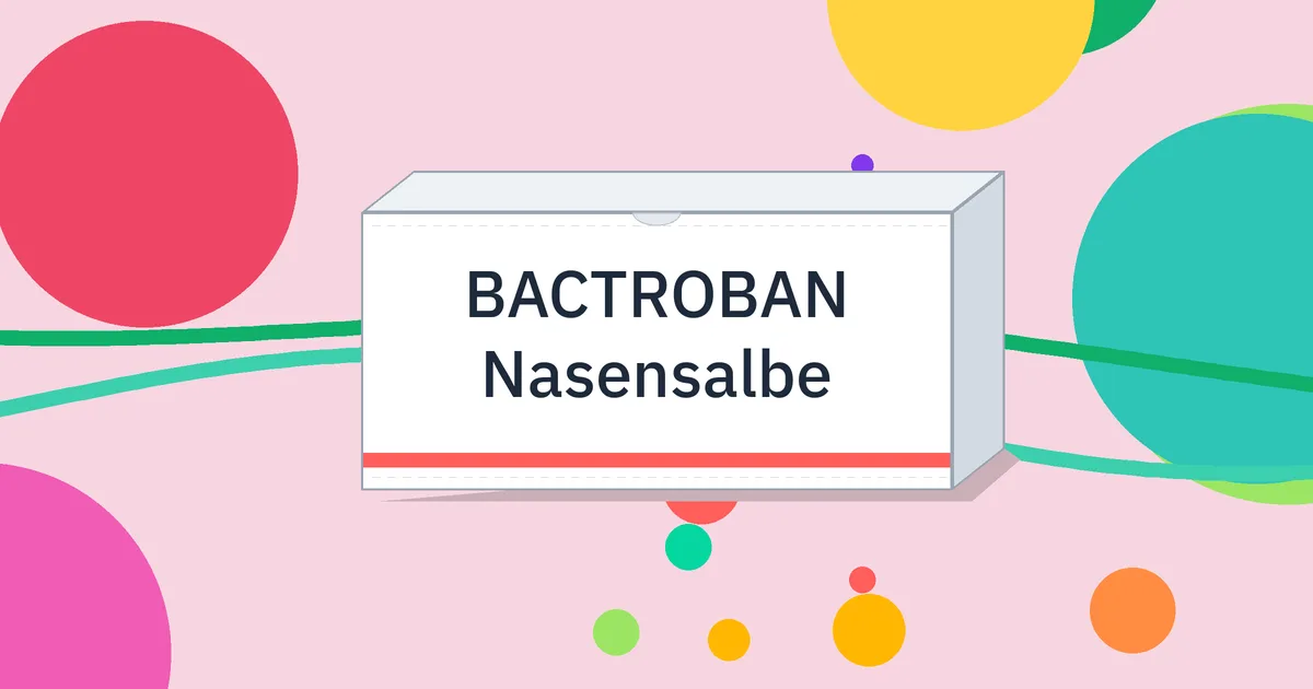 Symbolbild: Packung mit der Aufschrift BACTROBAN Nasensalbe (PZN 06307521) – Verfügbarkeit und Bezug in Apotheken in Frankfurt am Main