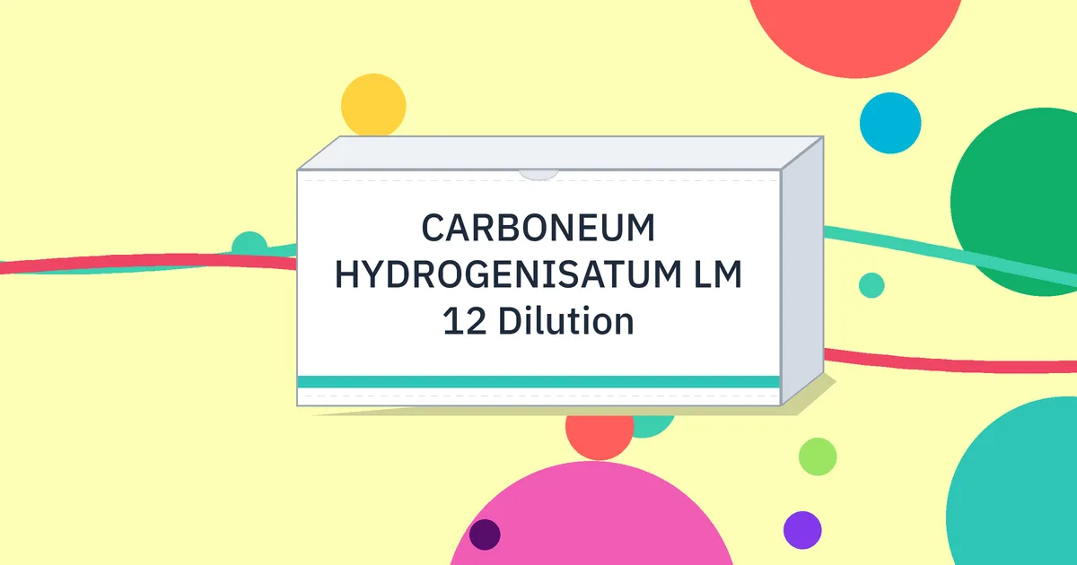 Symbolbild: Packung mit der Aufschrift CARBONEUM HYDROGENISATUM LM 12 Dilution (PZN 13428194) – Verfügbarkeit und Bezug in Apotheken in Frankfurt am Main