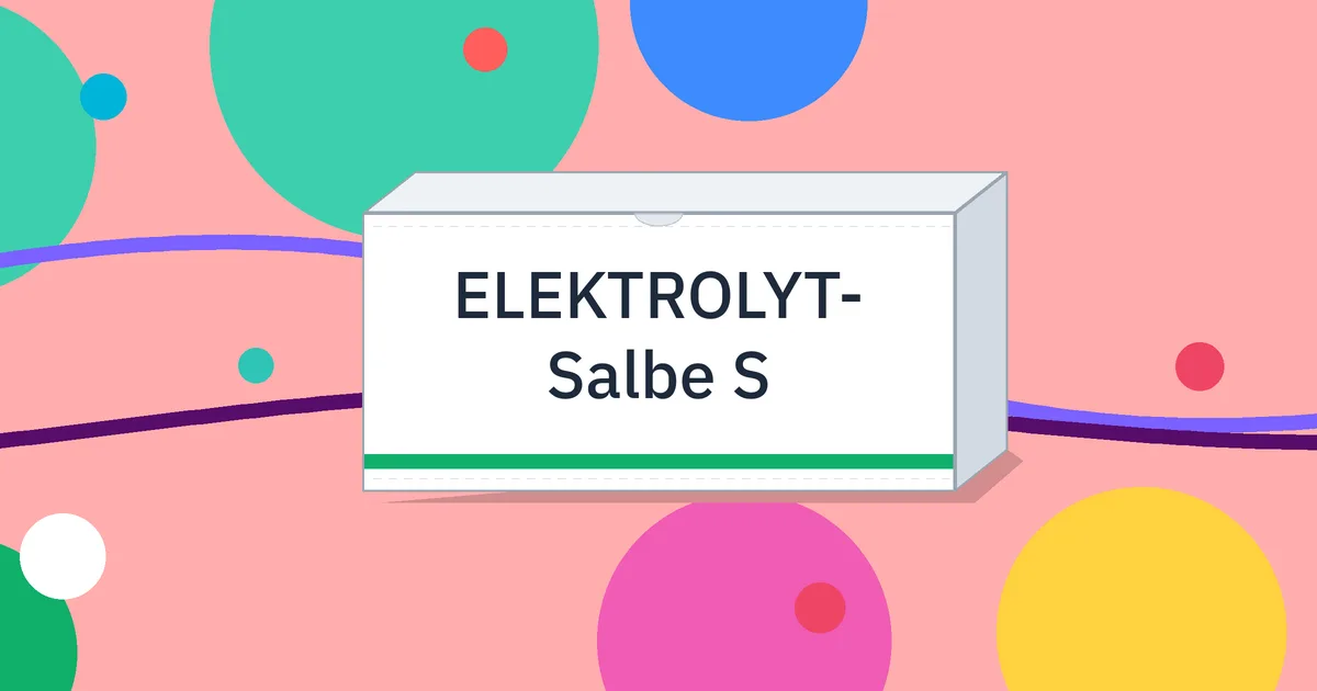 Symbolbild: Packung mit der Aufschrift ELEKTROLYT-Salbe S (PZN 00815191) – Verfügbarkeit und Bezug in Apotheken in Frankfurt am Main