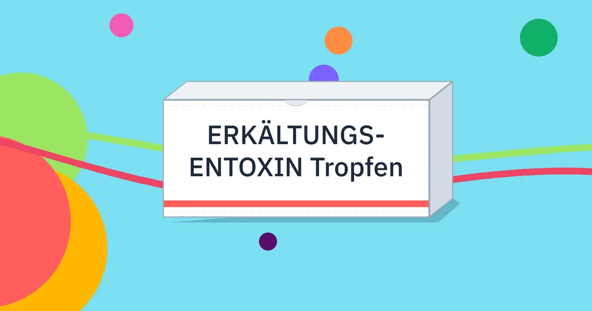 Symbolbild: Packung mit der Aufschrift ERKÄLTUNGS-ENTOXIN Tropfen (PZN 05701150) – Verfügbarkeit und Bezug in Apotheken in Frankfurt am Main