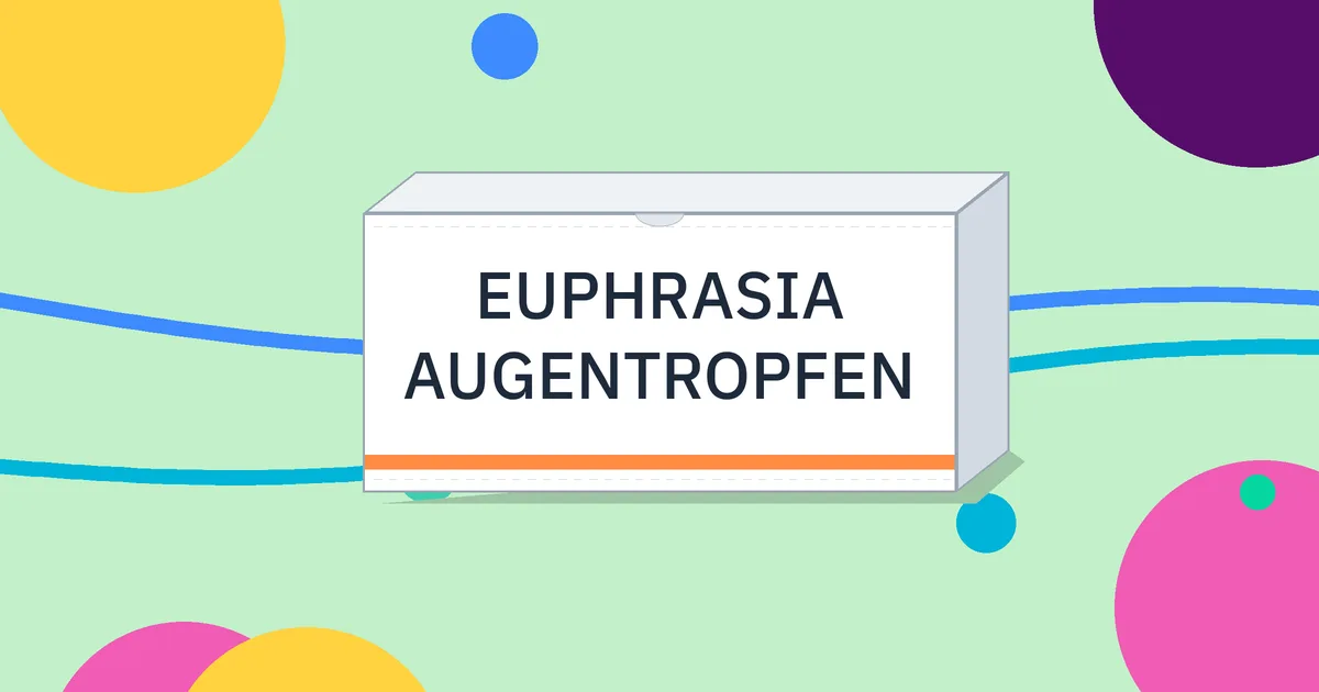 Symbolbild: Packung mit der Aufschrift EUPHRASIA AUGENTROPFEN (PZN 01448174) – Verfügbarkeit und Bezug in Apotheken in Frankfurt am Main