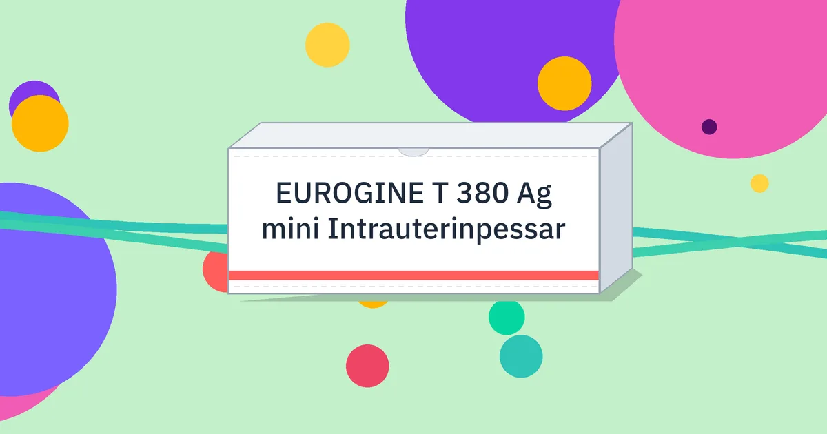 Symbolbild: Packung mit der Aufschrift EUROGINE T 380 Ag mini Intrauterinpessar (PZN 18841071) – Verfügbarkeit und Bezug in Apotheken in Frankfurt am Main