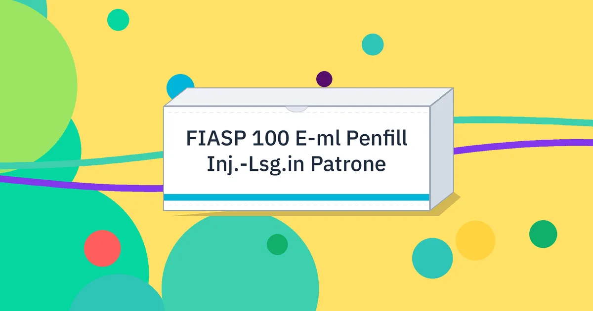 Symbolbild: Packung mit der Aufschrift FIASP 100 E-ml Penfill Inj.-Lsg.in Patrone (PZN 13832564) – Verfügbarkeit und Bezug in Apotheken in Frankfurt am Main