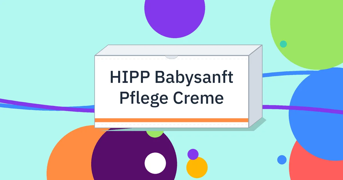 Symbolbild: Packung mit der Aufschrift HIPP Babysanft Pflege Creme (PZN 02336000) – Verfügbarkeit und Bezug in Apotheken in Frankfurt am Main