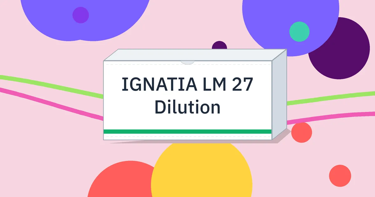 Symbolbild: Packung mit der Aufschrift IGNATIA LM 27 Dilution (PZN 12911801) – Verfügbarkeit und Bezug in Apotheken in Frankfurt am Main