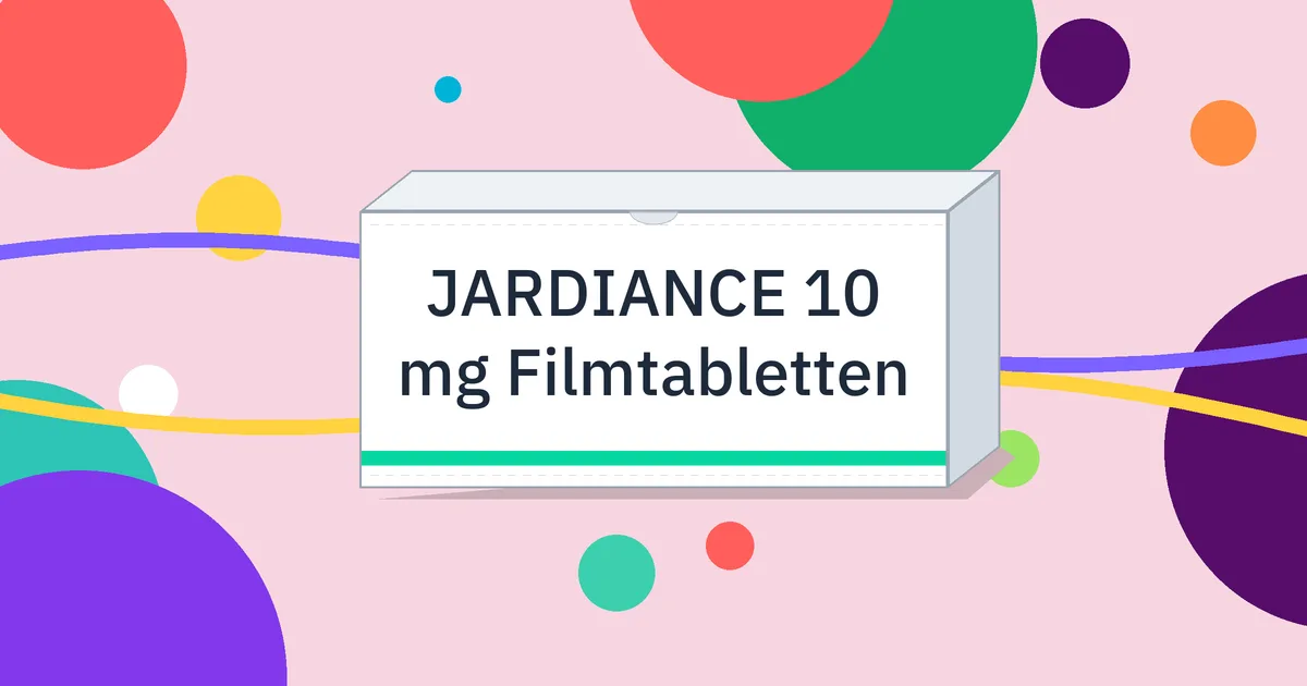 Symbolbild: Packung mit der Aufschrift JARDIANCE 10 mg Filmtabletten (PZN 18762124) – Verfügbarkeit und Bezug in Apotheken in Frankfurt am Main