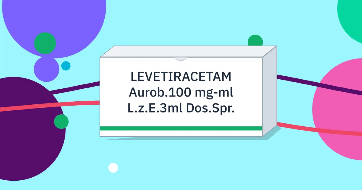 Symbolbild: Packung mit der Aufschrift LEVETIRACETAM Aurob.100 mg-ml L.z.E.3ml Dos.Spr. (PZN 09518922) – Verfügbarkeit und Bezug in Apotheken in Frankfurt am Main