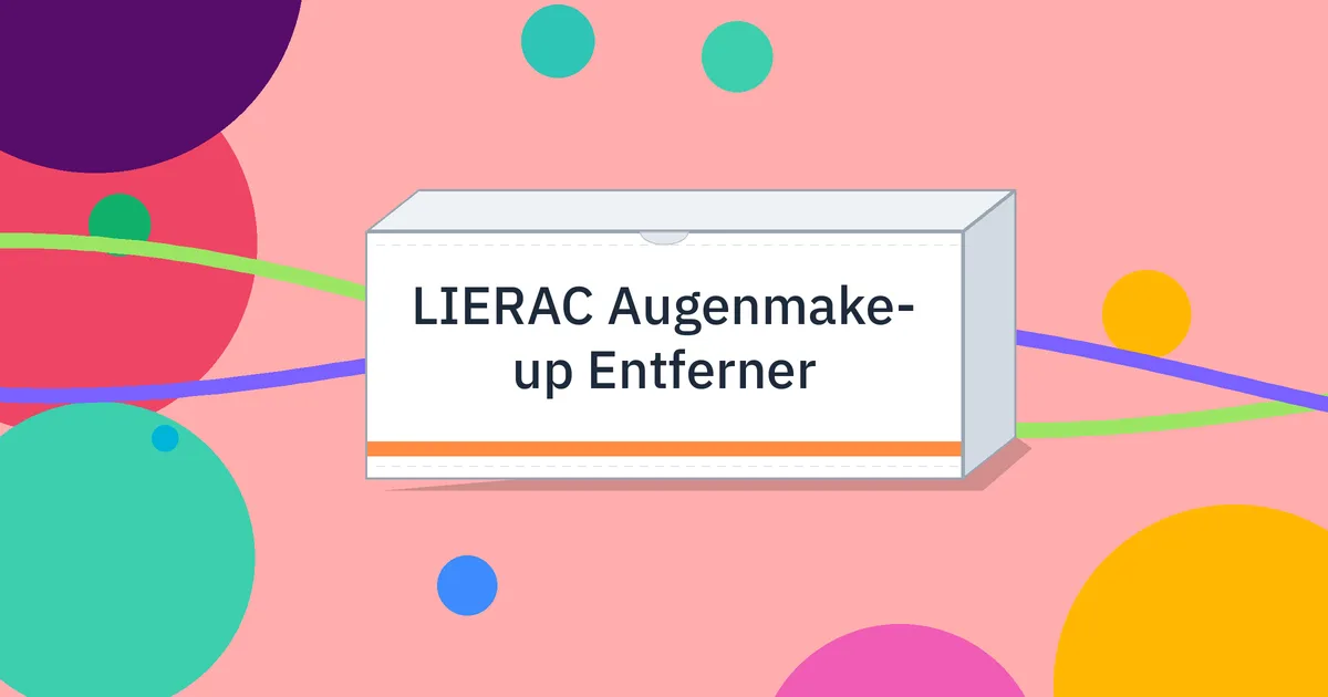 Symbolbild: Packung mit der Aufschrift LIERAC Augenmake-up Entferner (PZN 19059711) – Verfügbarkeit und Bezug in Apotheken in Frankfurt am Main