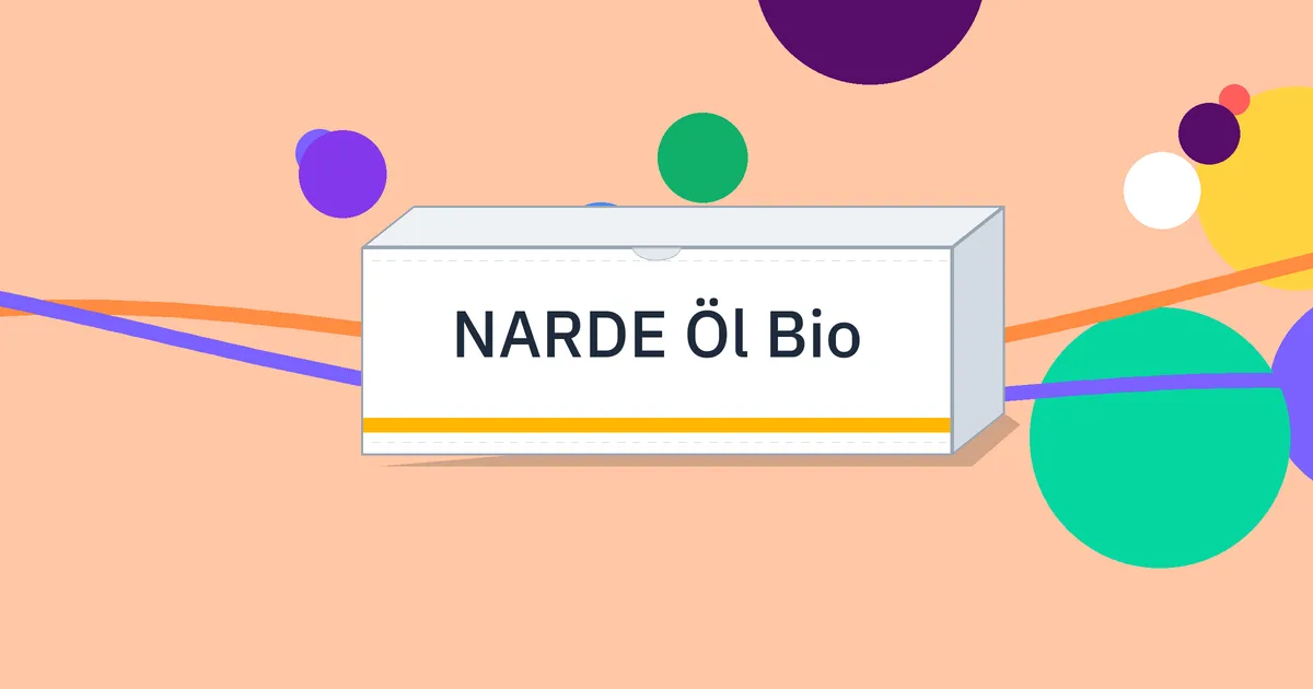 Symbolbild: Packung mit der Aufschrift NARDE Öl Bio (PZN 12362412) – Verfügbarkeit und Bezug in Apotheken in Frankfurt am Main