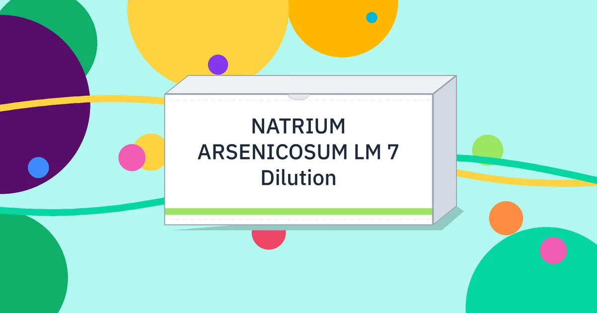 Symbolbild: Packung mit der Aufschrift NATRIUM ARSENICOSUM LM 7 Dilution (PZN 12959311) – Verfügbarkeit und Bezug in Apotheken in Frankfurt am Main