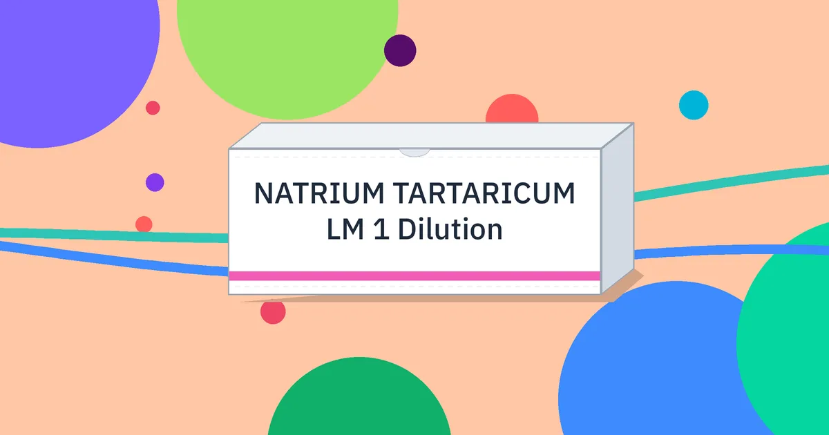 Symbolbild: Packung mit der Aufschrift NATRIUM TARTARICUM LM 1 Dilution (PZN 12967552) – Verfügbarkeit und Bezug in Apotheken in Frankfurt am Main