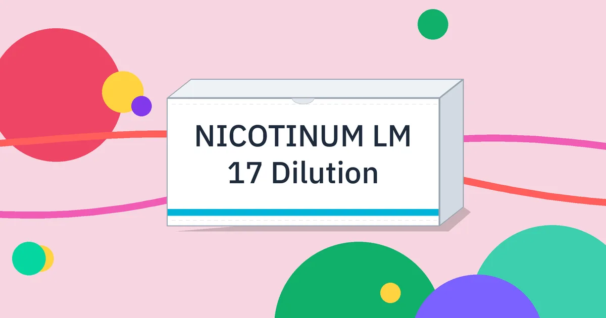 Symbolbild: Packung mit der Aufschrift NICOTINUM LM 17 Dilution (PZN 12969137) – Verfügbarkeit und Bezug in Apotheken in Frankfurt am Main