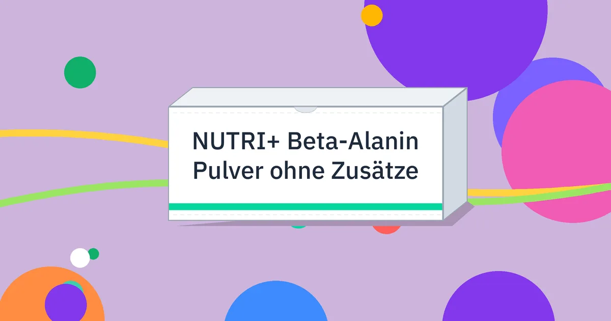 Symbolbild: Packung mit der Aufschrift NUTRI+ Beta-Alanin Pulver ohne Zusätze (PZN 19667853) – Verfügbarkeit und Bezug in Apotheken in Frankfurt am Main